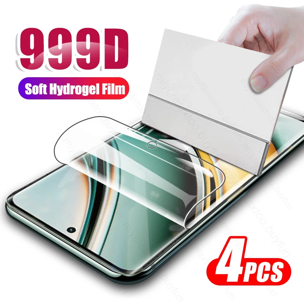 Realmi 11 Pro+ Realme11proplus 5G 4PCS 999D Soft Hydrogel Film For ...