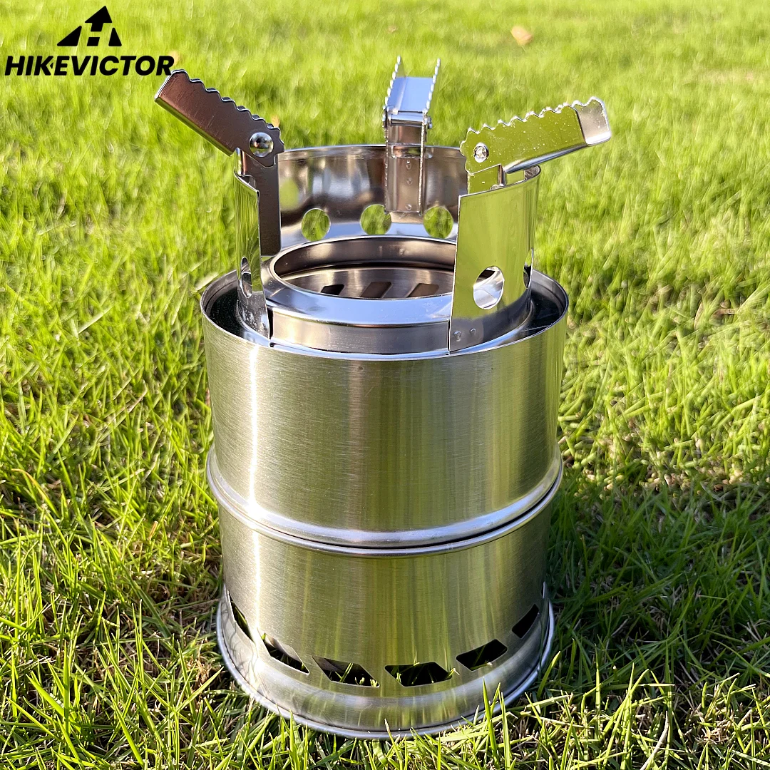 Hikevictor Outdoor Camping Portable Stove WindProof Folding Tourist ...