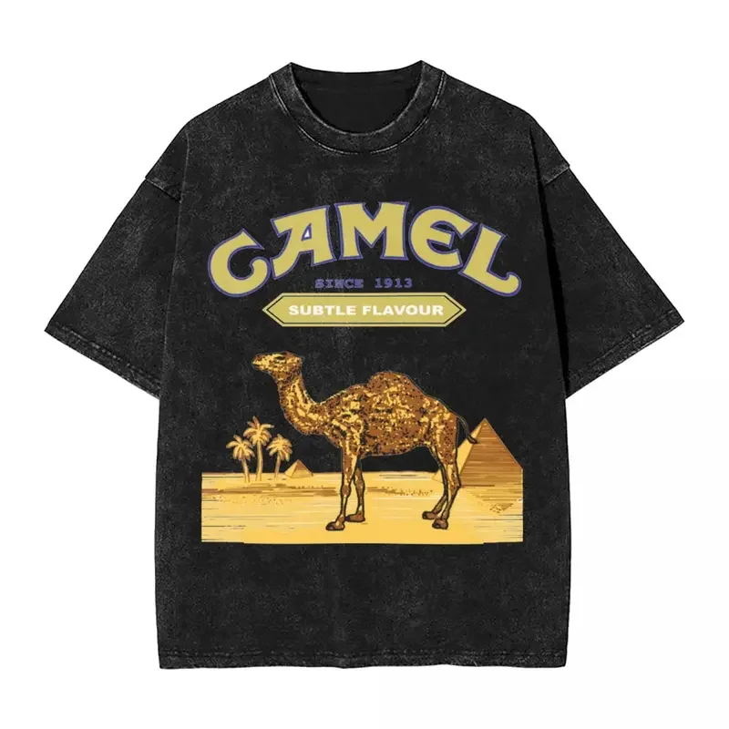 Washed-T-Shirts-Camel-Cigarettes-Hip-Hop-Vintage-T-Shirt-Harajuku-1931 ...