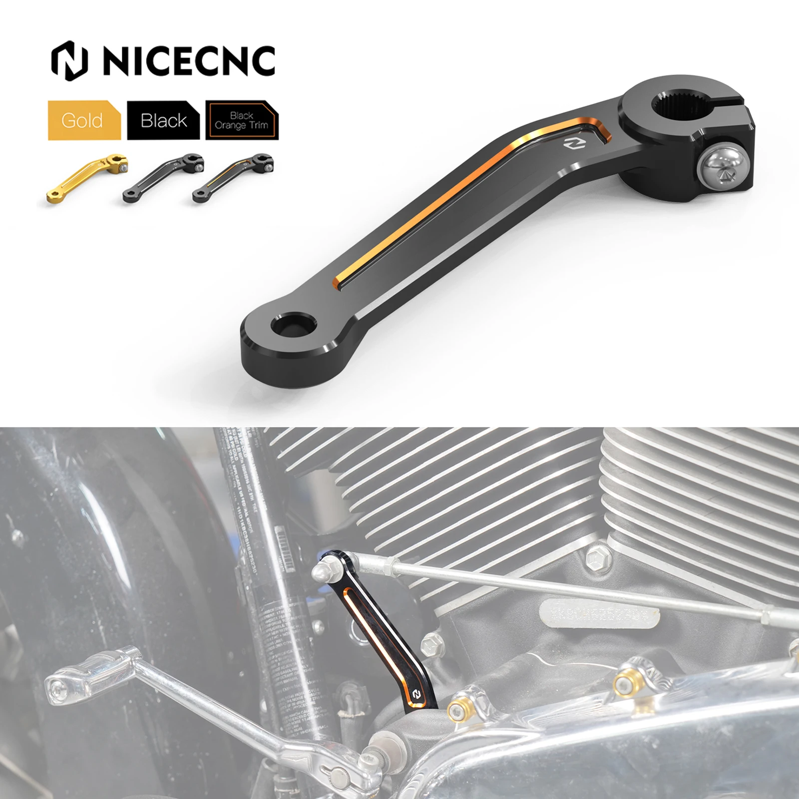 Inner-Shift-Shifter-Arm-For-Harley-Road-King-Road-Glide-Electra-Glide ...