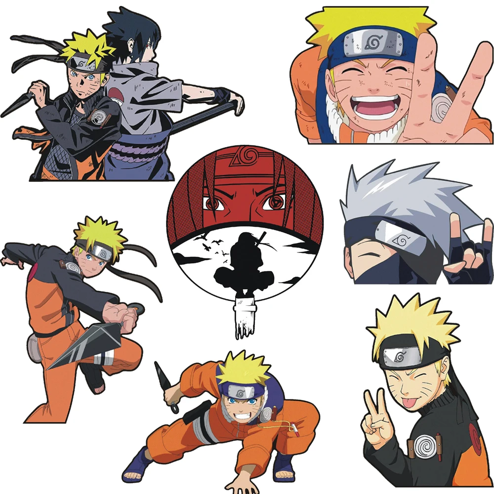 Generic Naruto Car Reflective Stickers Akatsuki Kisame Styling ...