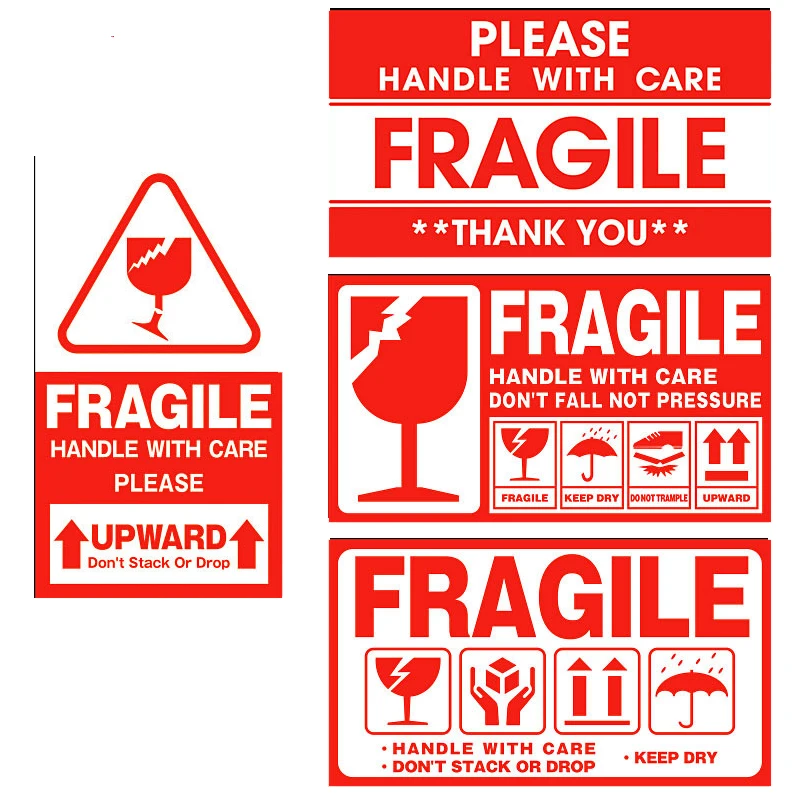 60pcs-Fragile-Warning-Label-Sticker-60pcs-lot-9x5cm-Fragile-Sticker-Up ...