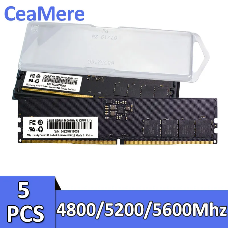 CeaMere-DDR5-5PCS-Desktop-computer-memory-8G-16G-32G-4800Mhz-5200Mhz ...