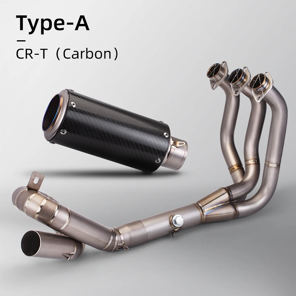 Motorcycle Titanium alloy Exhaust Escape Systems For MT-09 FZ-09 FJ09 ...