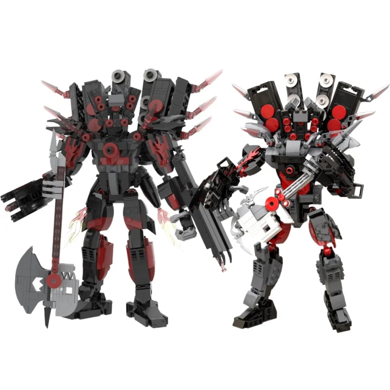 All-Action-Figures-Model-Building-Blocks-Bricks-Toy-Block-Titan-TV ...