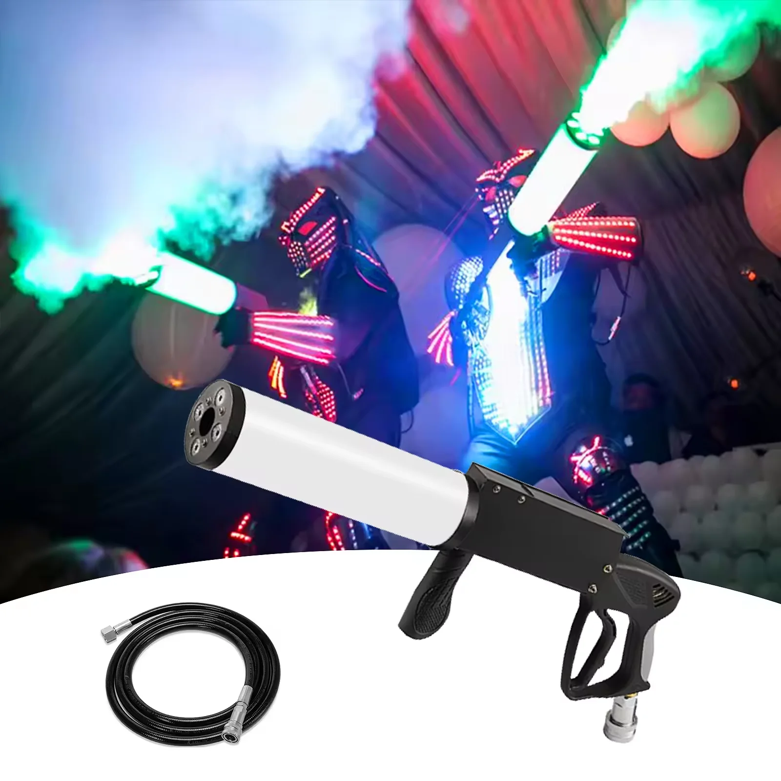 Handheld-Fog-Machine-RGB-LED-CO2-Cannon-Gun-Jet-Machine-Club-Bar-DJ ...