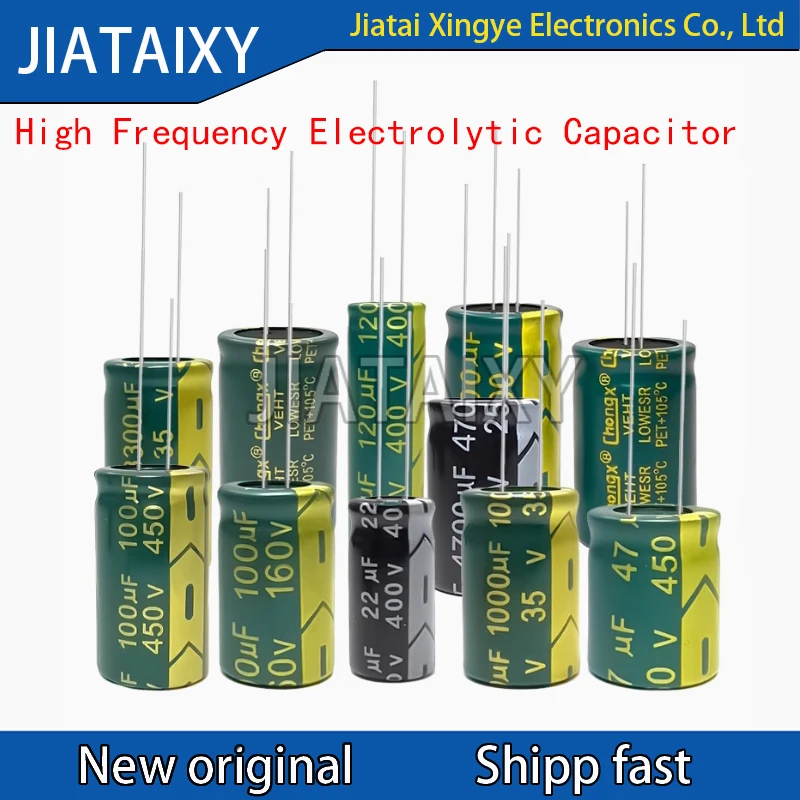 High Frequency Electrolytic Capacitor 16V 25V 35V 50V 63V 100V 400V ...