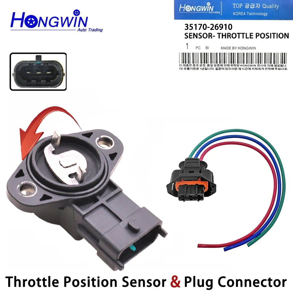 35170-26910-Throttle-Position-Sensor-or-TPS-Plug-For-Hyundai-Elantra ...