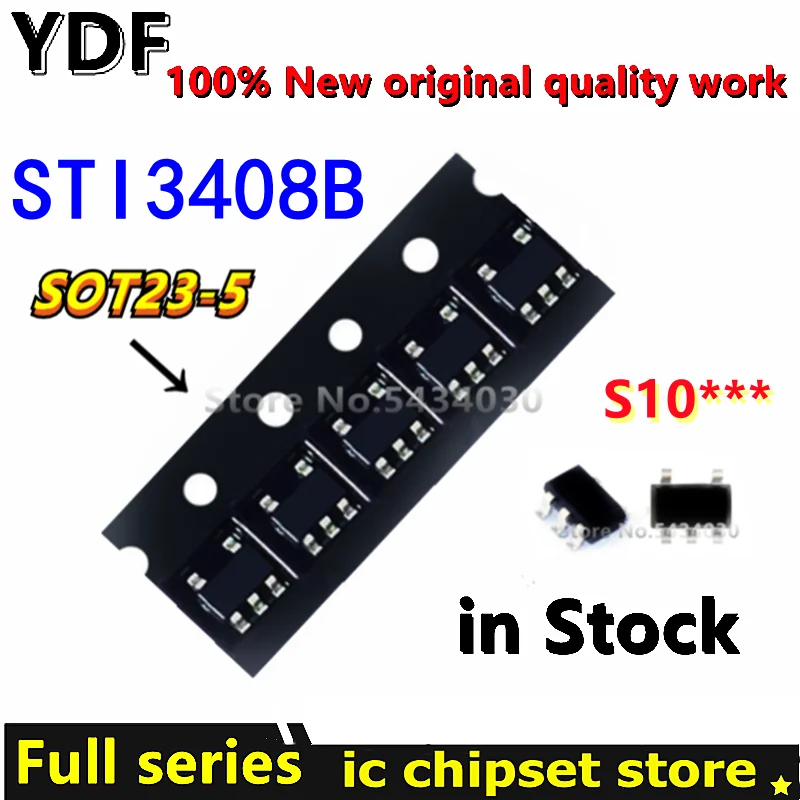 (20-100pcs) 100% New STI3408B STI3408 S10... sot23-5 Chipset ...