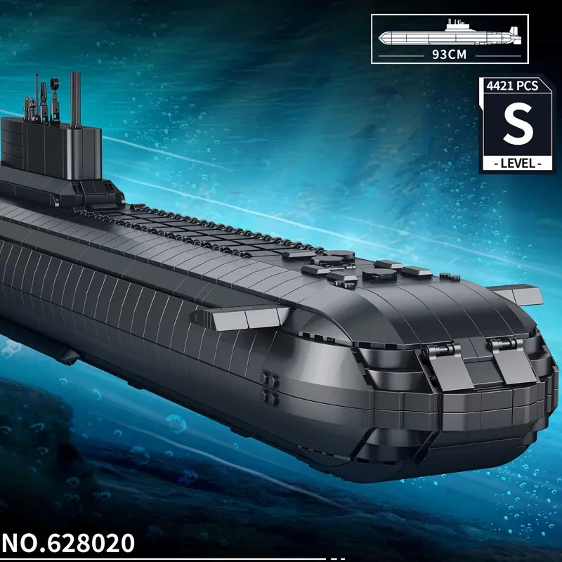 Technical Type 941 nuclear submarine Spacecraft Building Blocks,With ...