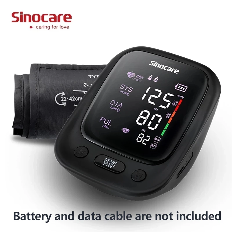 Sinocare Blood Pressure Monitor Digital electronic sphygmomanomet ...