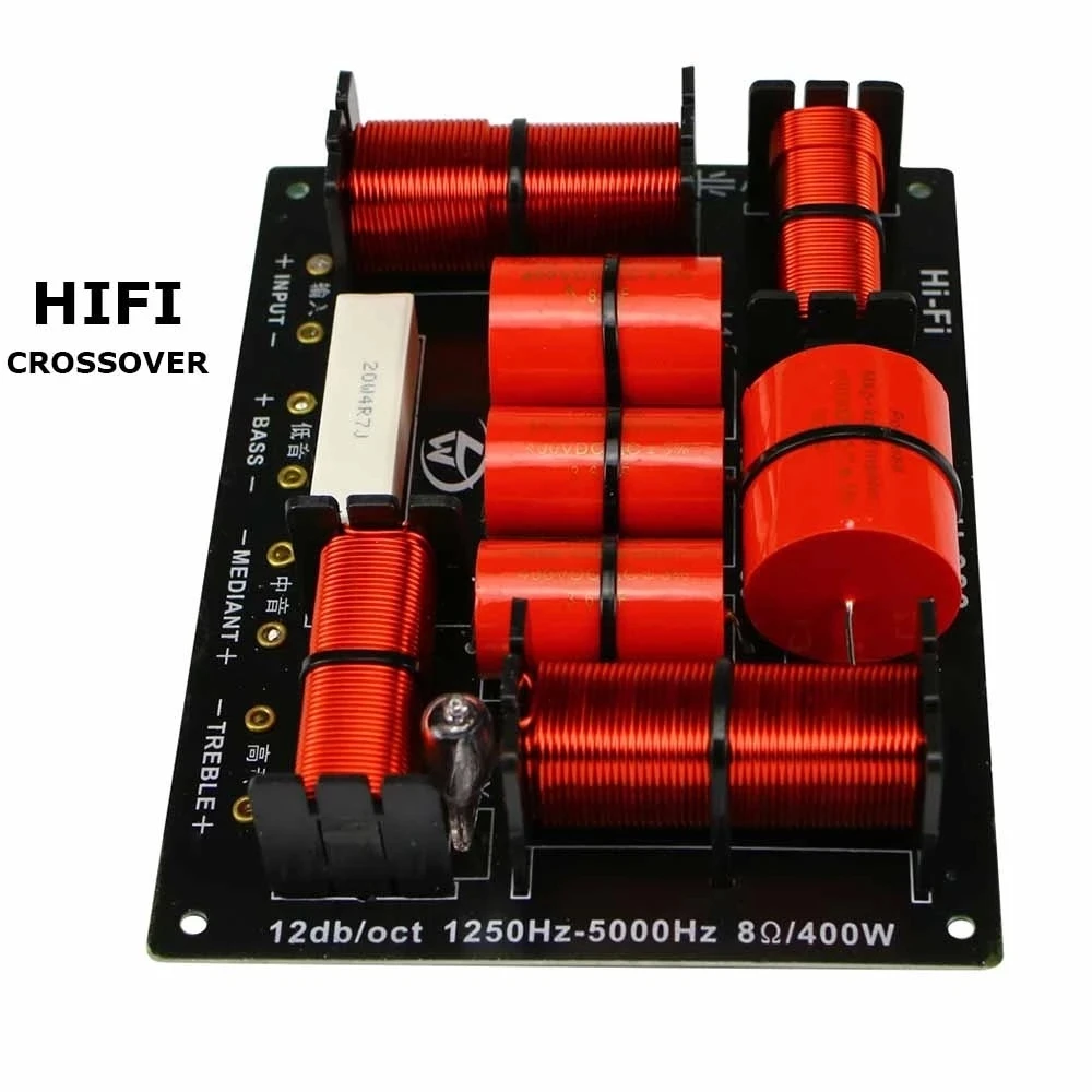 400W-3-Way-Crossover-Hifi-Tweeter-Midange-Woofer-Speaker-Crossover ...