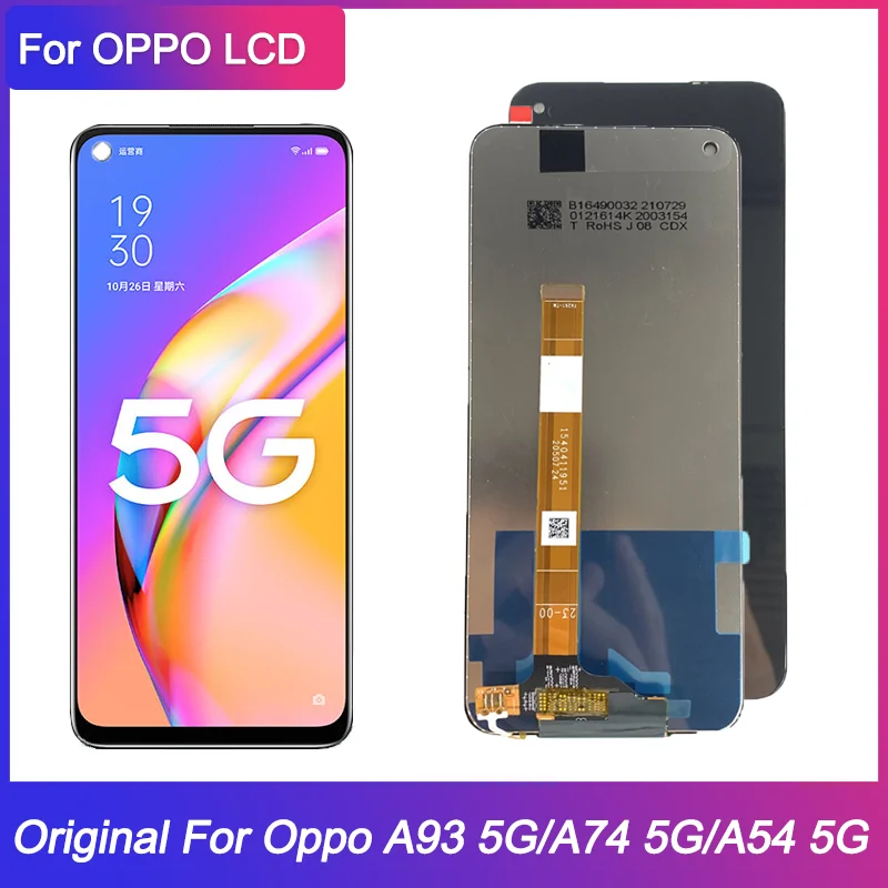 100% Tested Original LCD For OPPO A93 A74 A54 5G Display Touch Screen ...