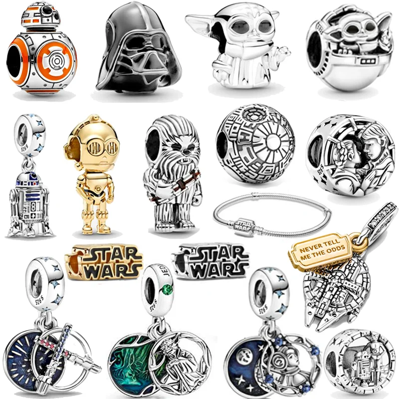 Pulsera-Pandora-2024-Original-de-Star-Wars-abalorios-de-plata-para ...