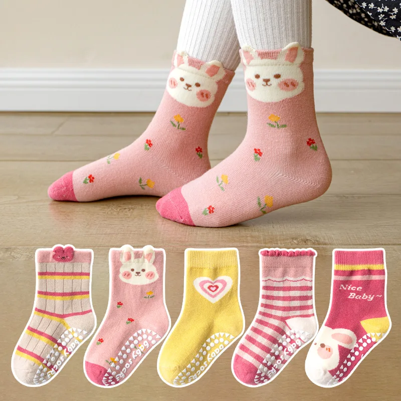 5-Pairs-Baby-Socks-Newborn-Baby-Boy-Girls-0-12-Years-Kids-Soft-Cotton ...