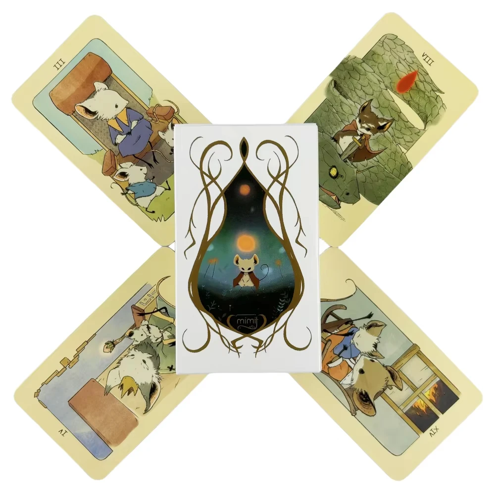 Big Mice Tarot Cards A 79 Deck Oracle English Visions Divination ...