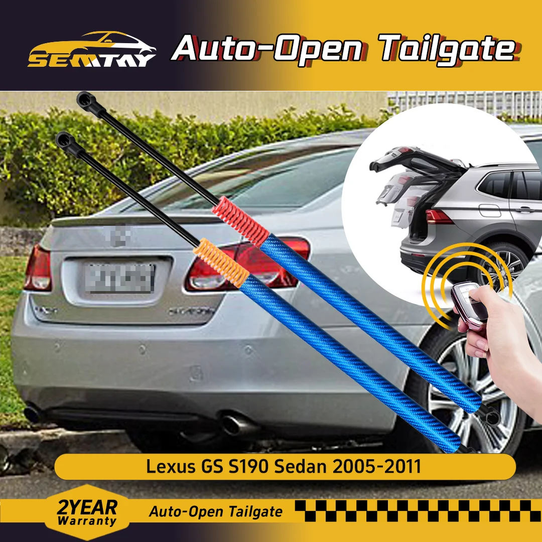 SEMTAY Automatic Lifting Trunk Struts with Spring for Lexus GS S190 ...
