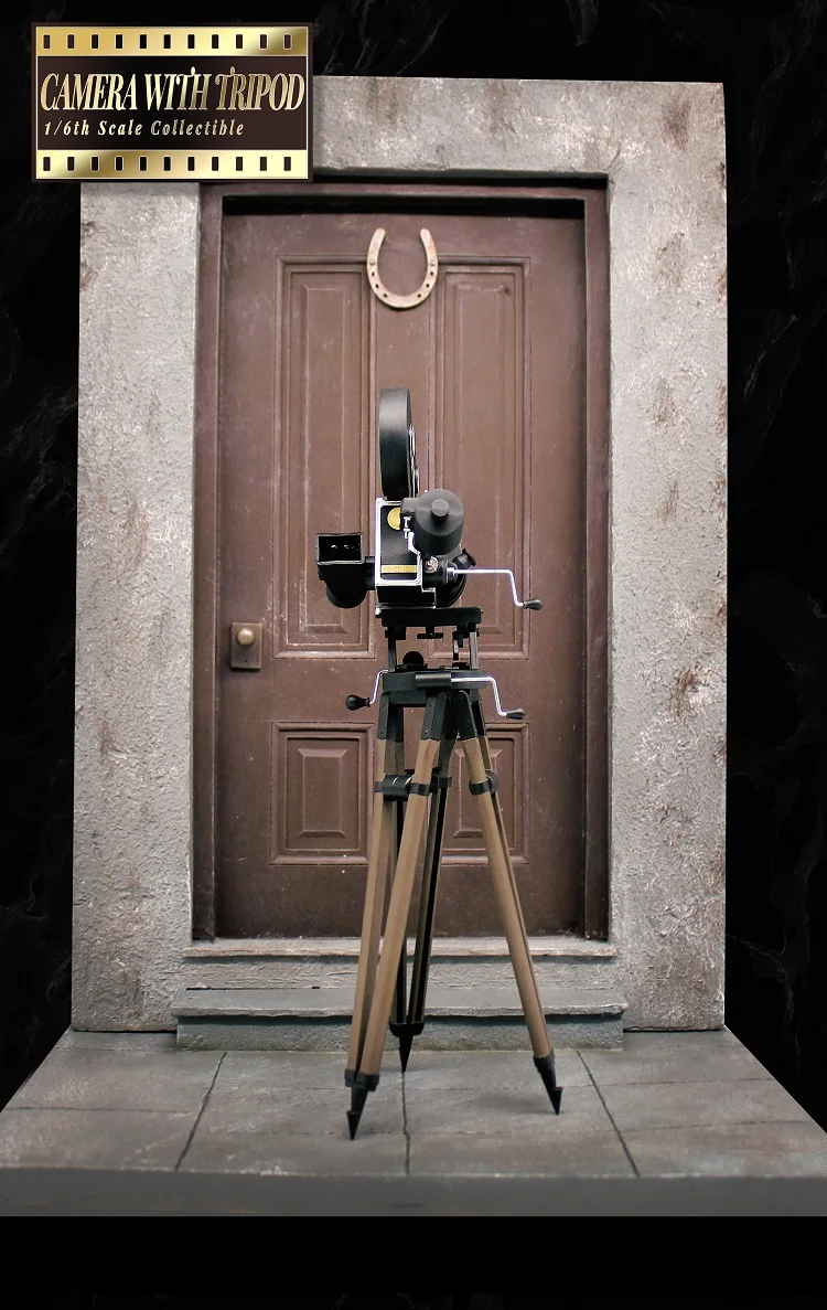 1/6 Scale Retro camera Classical Model action figure Scene Accessories ...