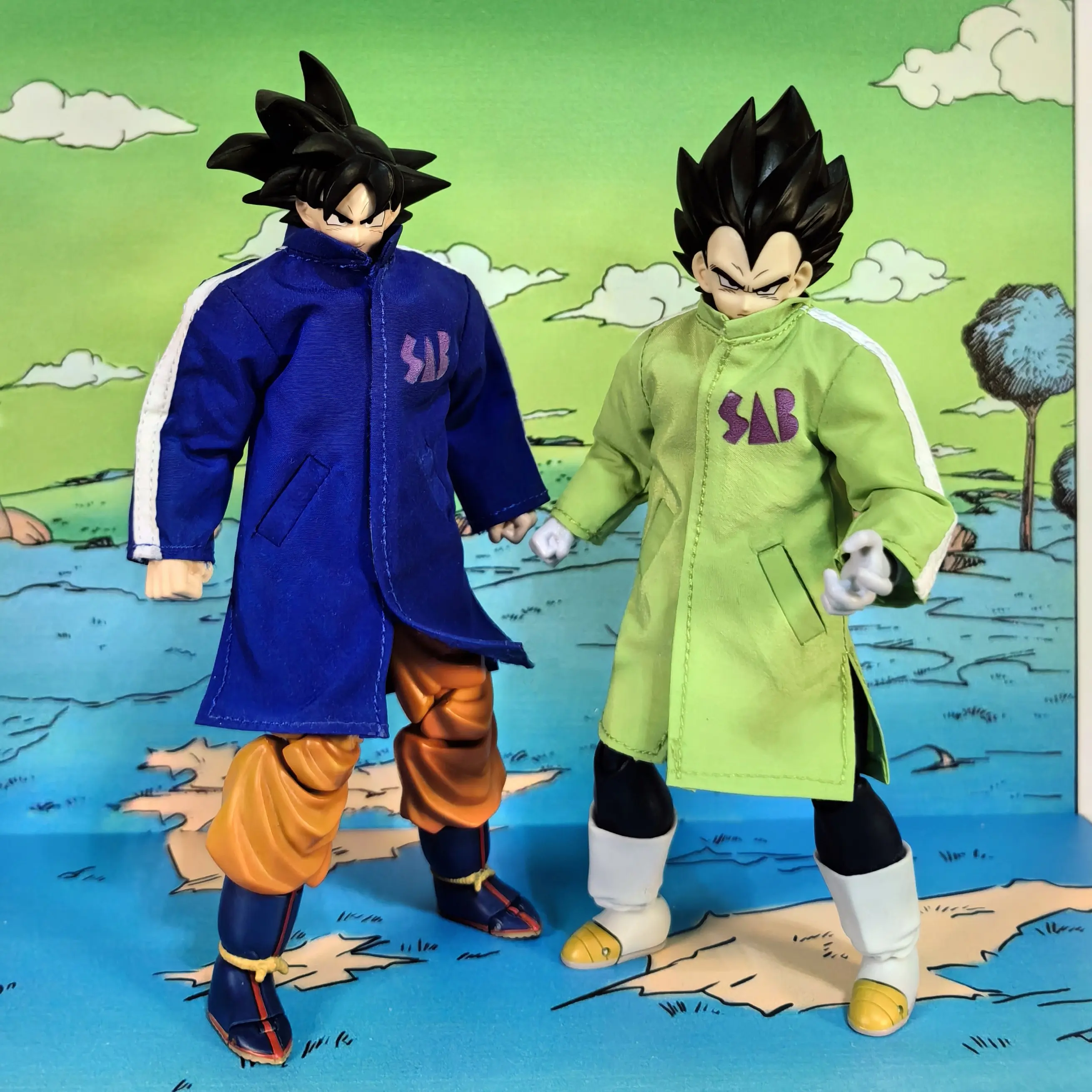 Handmade-Anime-Character-DRAGON-BALL-Kakarotto-Vegeta-Down-Jacket ...