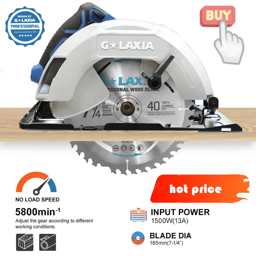 Professional-Circular-Saw-Machine-5800RPM-Electric-Saw-With-Endurable ...