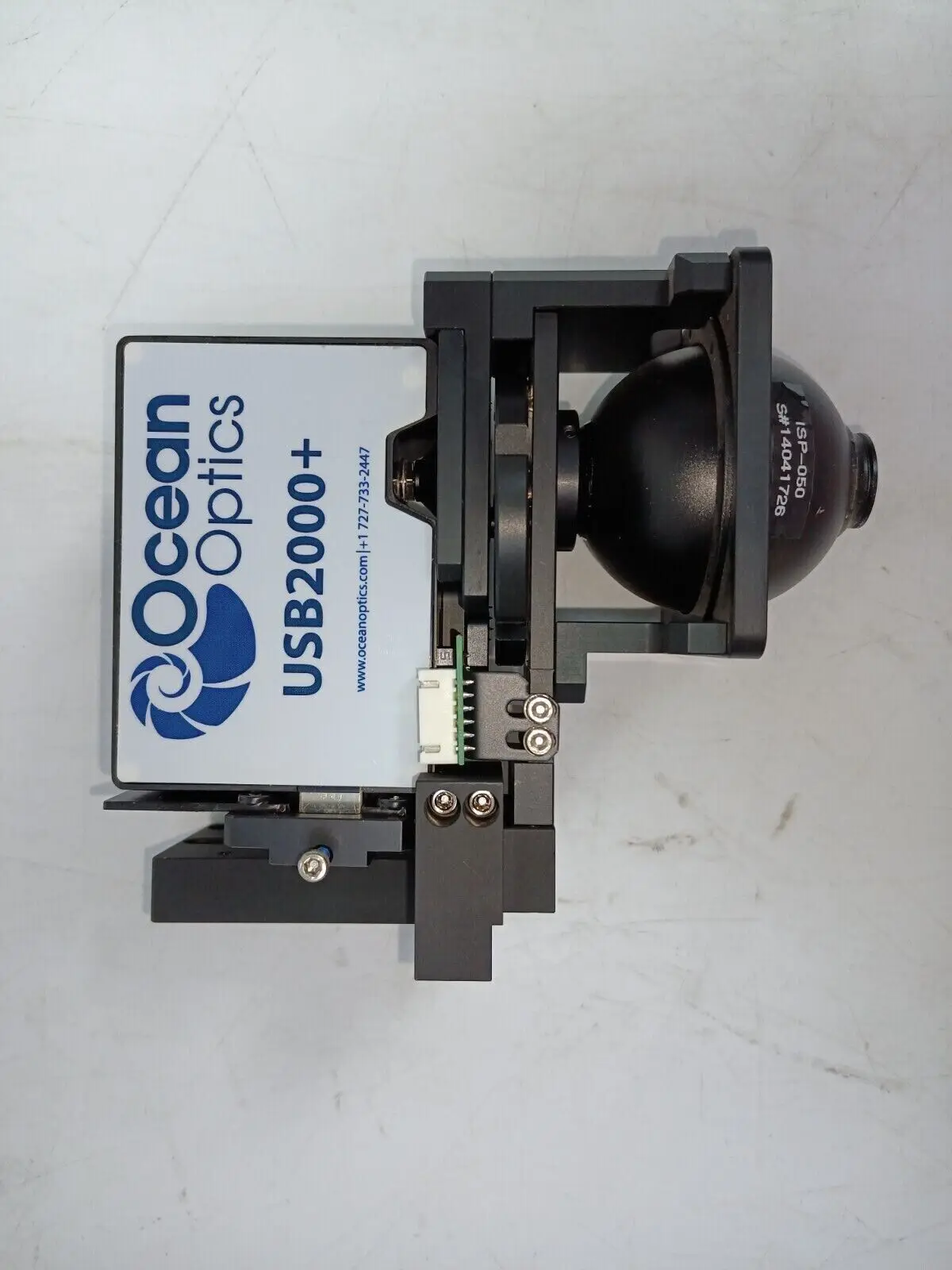 Ocean-Optics-USB2000-and-Integrating-sphere-Fiber-Optic-Spectrometer ...