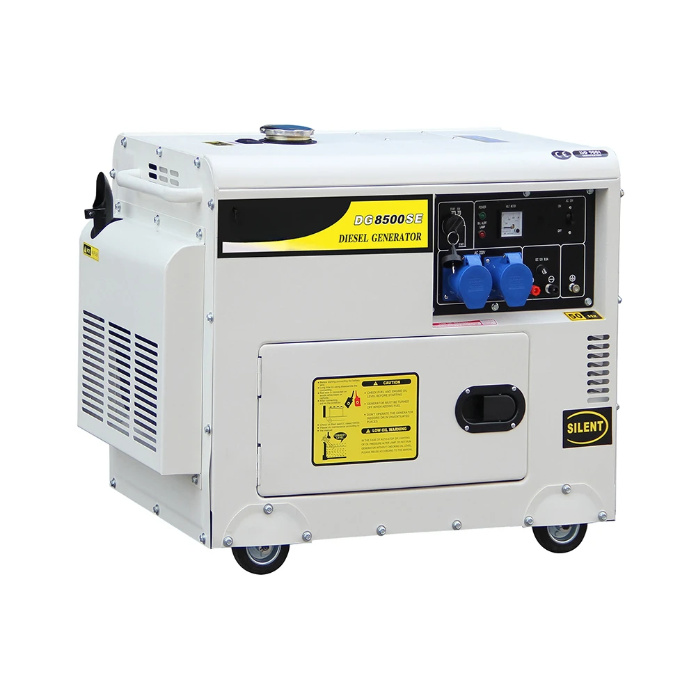 6kw silent diesel generator air cooling for home use single phase - buy ...