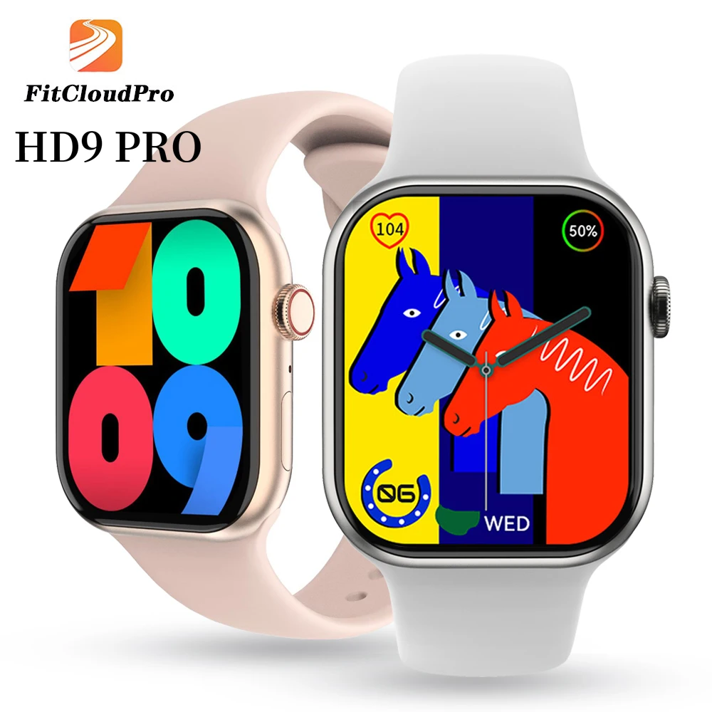 HD9 Pro Smartwatch para Homens e Mulheres, Série 8, Relógios de Fitness ...