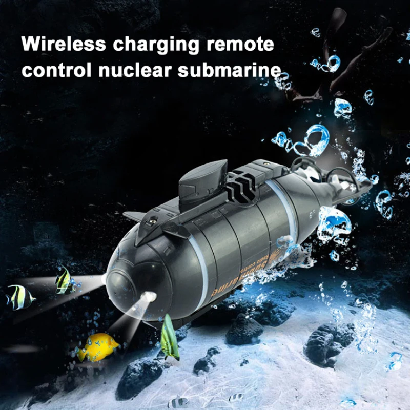 RC mini submarine nuclear remote control mobile submarine charging ...