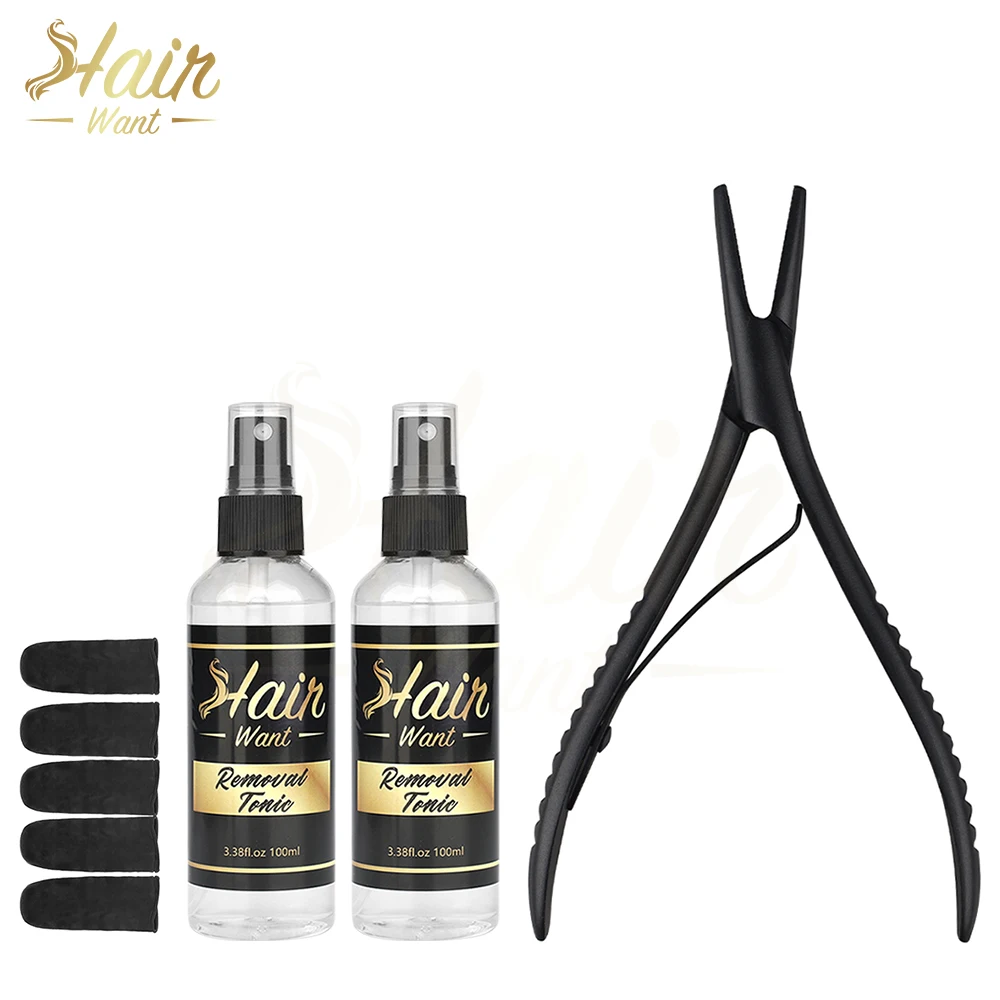 Hair-Want-Tape-In-Hair-Extension-Remover-Kit-Flat-Shape-Pliers-for ...
