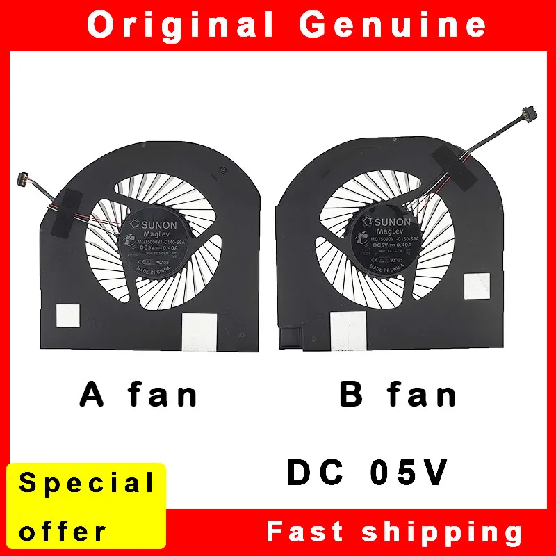 W New Laptop CPU GPU Cooler Fan For Dell Precision 17 7730 M7730 7740 ...