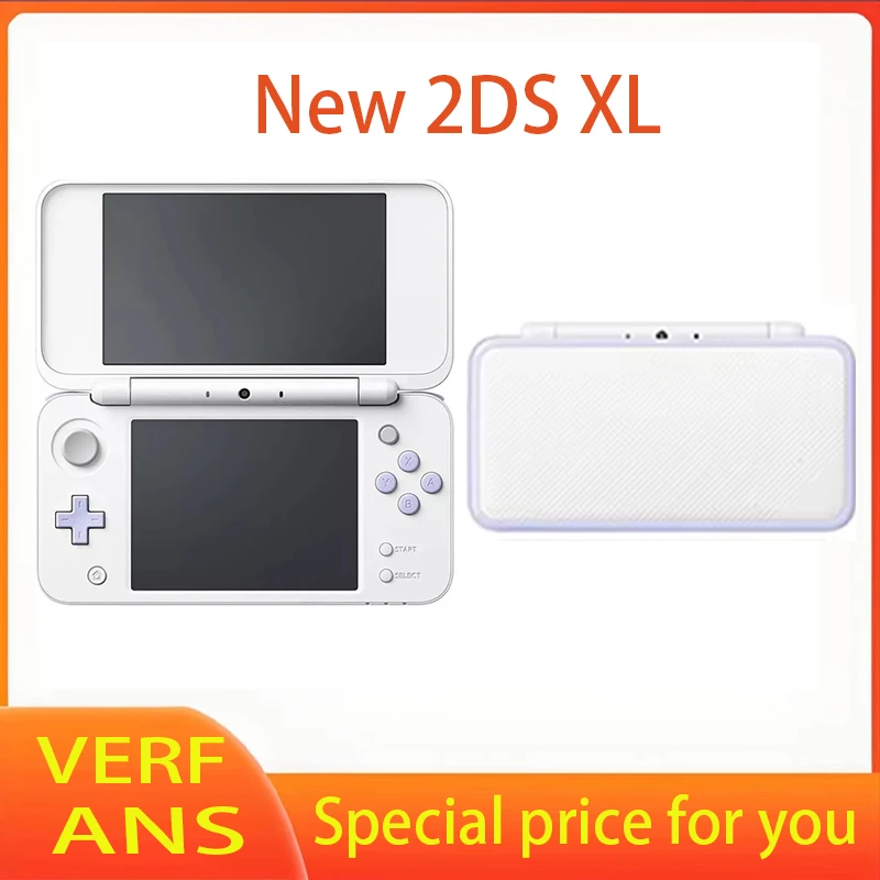 Console-de-Videogame-Retro-Original-NEW2DSXL-Handheld-Console-Jogo ...