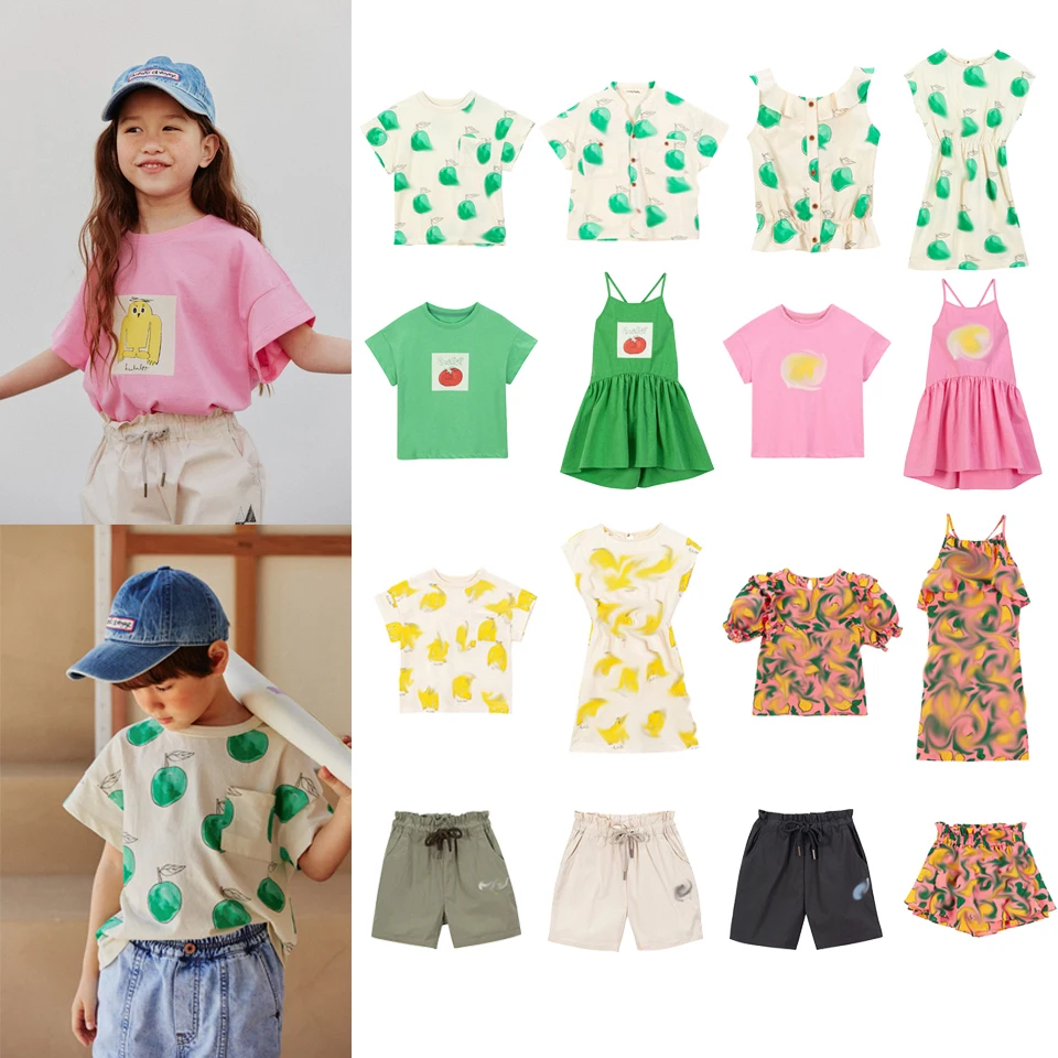 New-Summer-Clothes-Girls-Dress-Boys-T-Shirt-Kids-Tops-Children-Cute ...