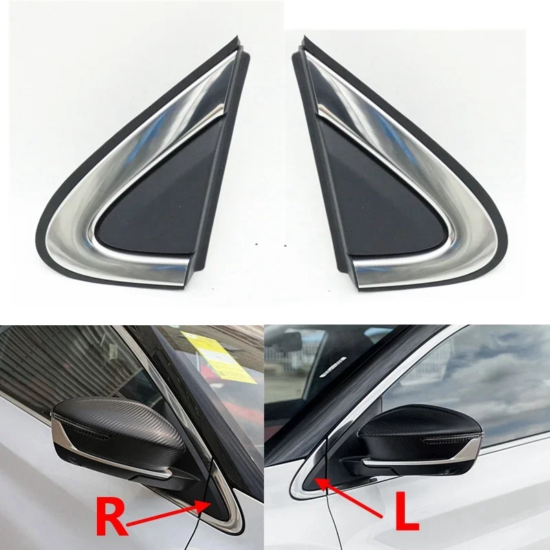 Car Exterior Rearview Mirror Door Trim Cover Front Window Triangle ...