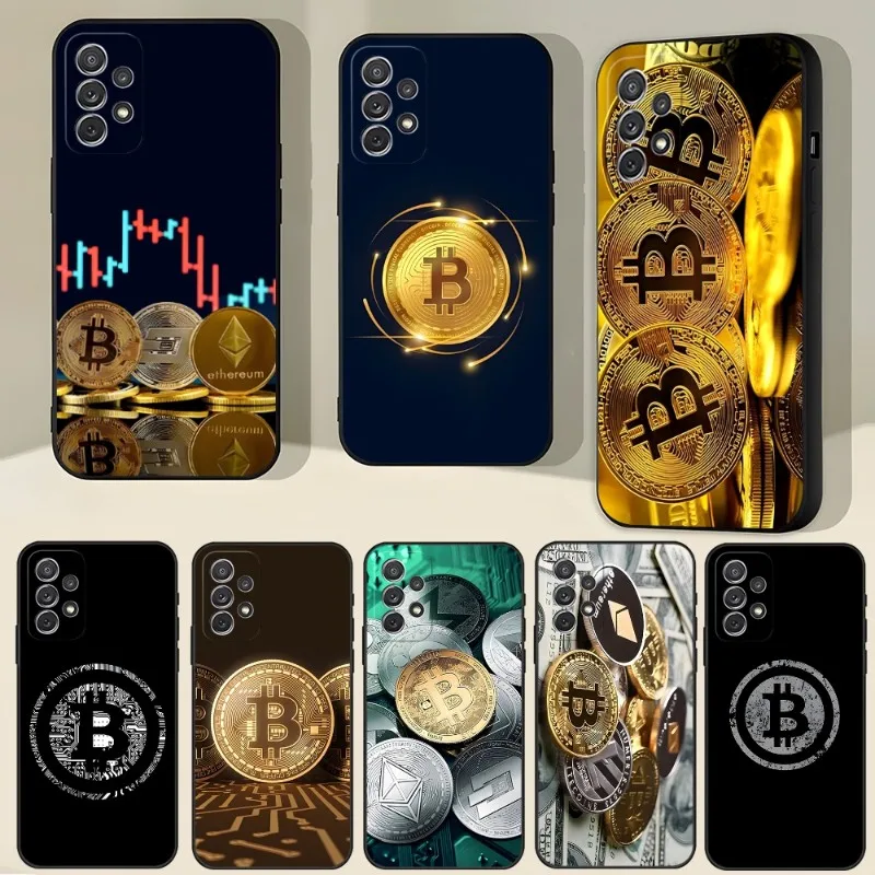 Crypto-Currency-Bitcoin-BTC-Phone-Case-For-Samsung-Galaxy-S23-S22-S10 ...