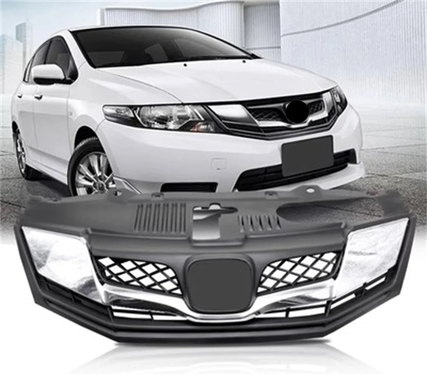 Car Front Bumper Grill Mask for Honda City 12-14: Real-World Fit ...