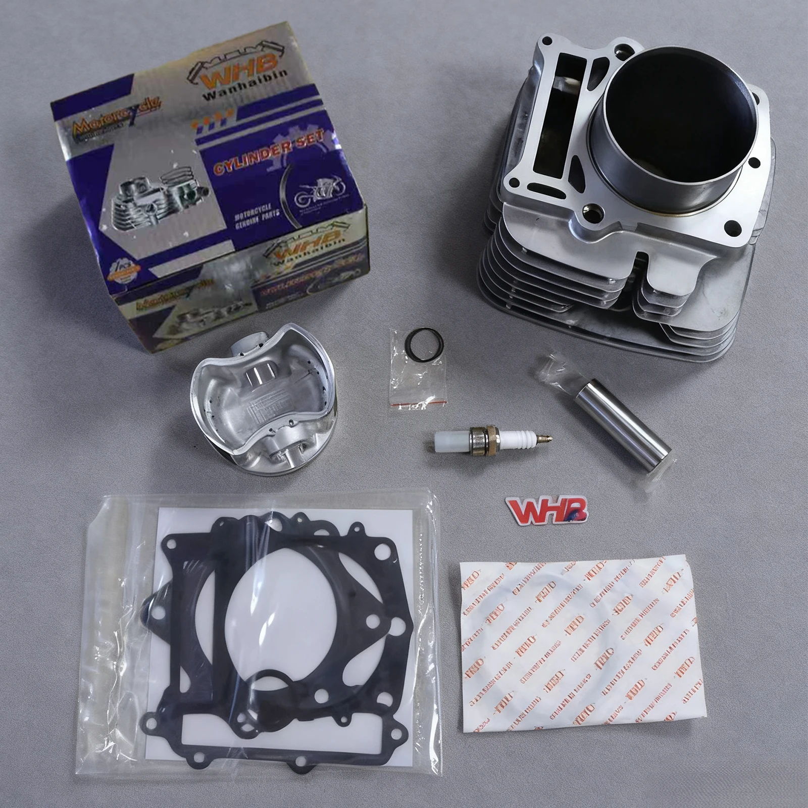 WHB 95MM 600CC Motorcycle Engine Cylinder Kit Piston Rings Gasket For ...