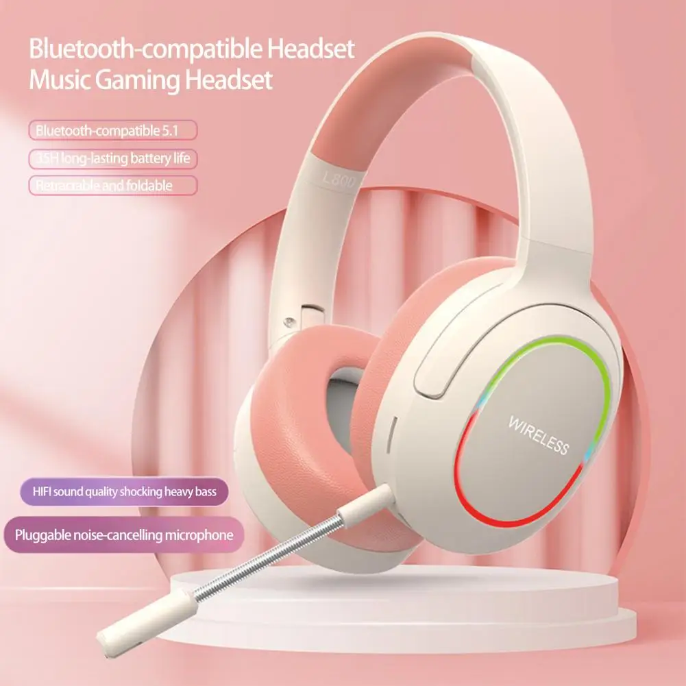 Bluetooth-Headphone-Wireless-Bluetooth-Headset-Over-Ear-Gamer-Headset ...