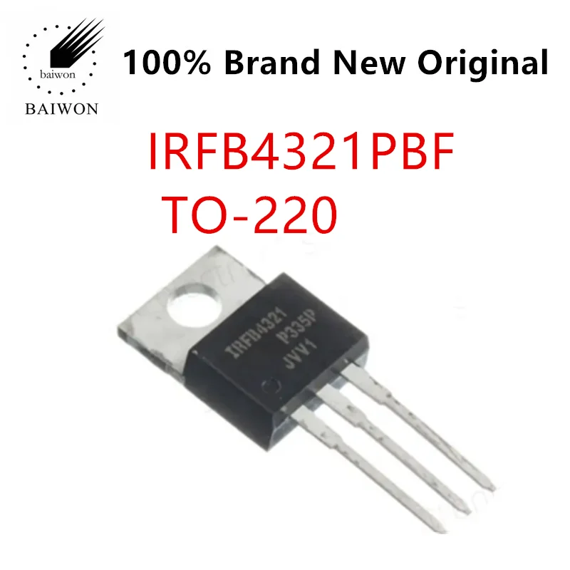 5PCS-100-Original-IC-Chips-IRFB4321PBF-TO220-IRFB4321-150V-85A-Field ...
