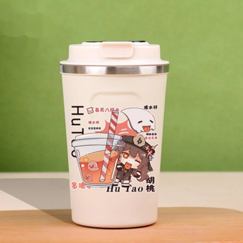 Anime-Game-Genshin-Impact-Stainless-Steel-Mug-Hu-Tao-GanYu-Game-Klee ...