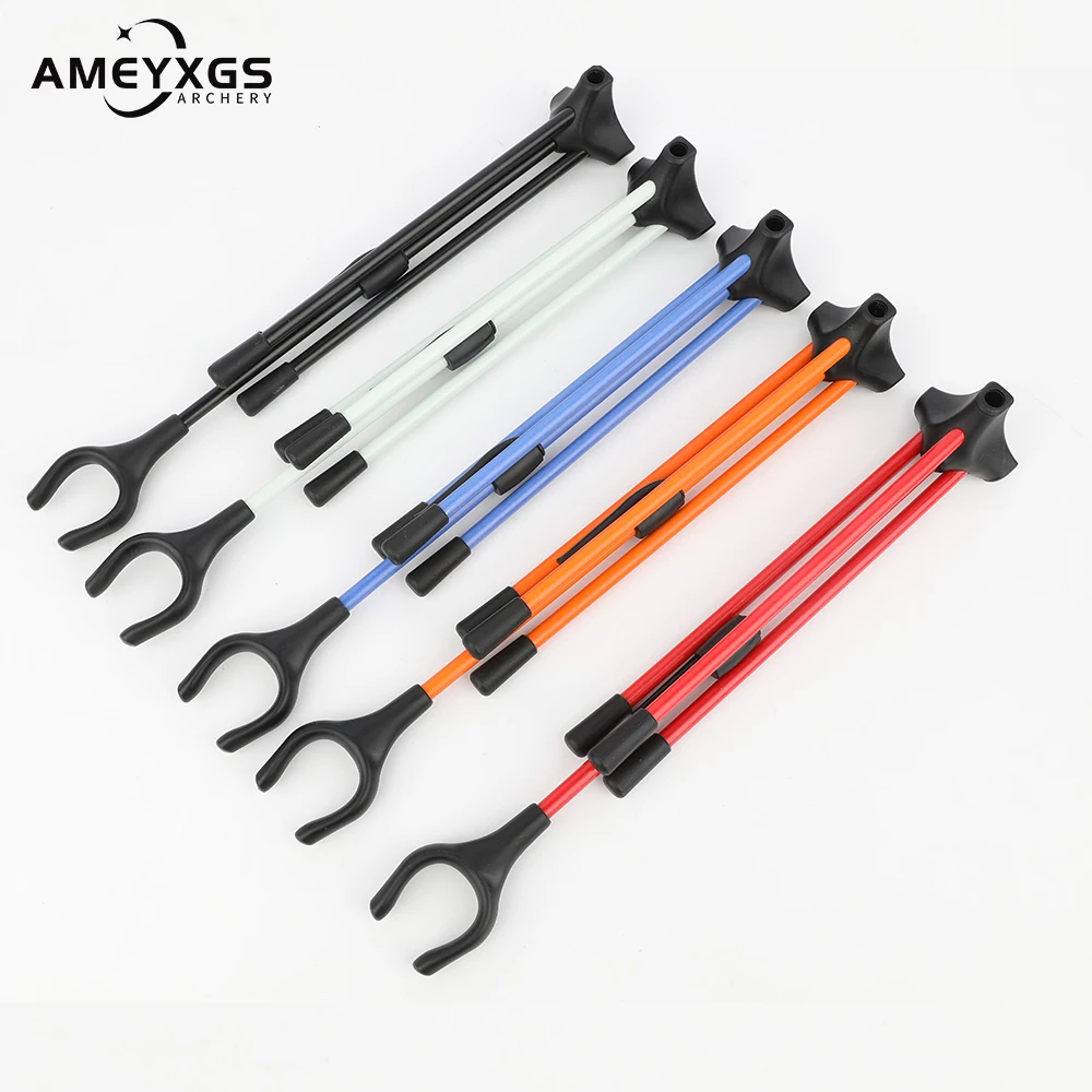 Archery-Recurve-Bow-Stand-Glass-Fiber-5colors-Longbow-Holder-Foldable ...