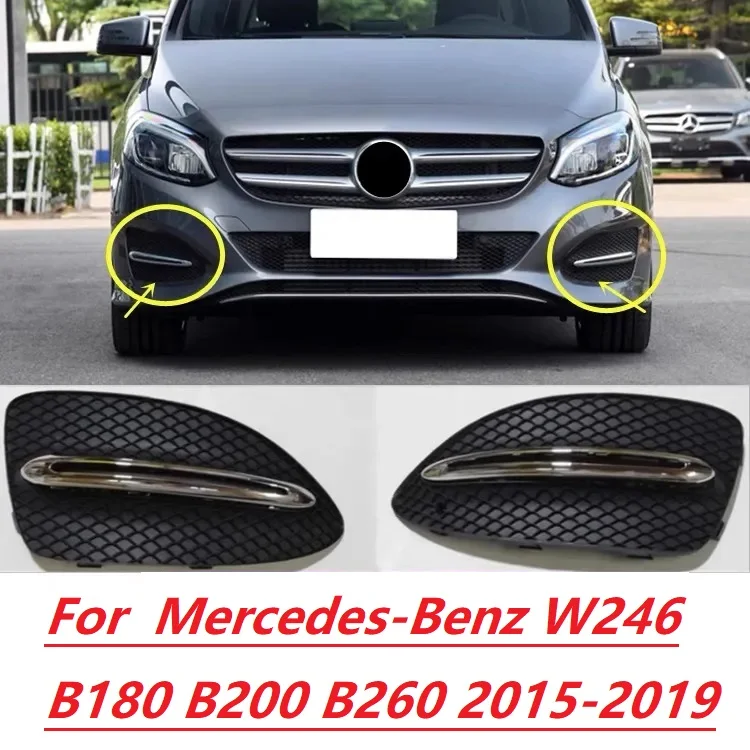 Front-bumper-fog-light-frame-For-Mercedes-Benz-W246-B180-B200-B260-2015 ...