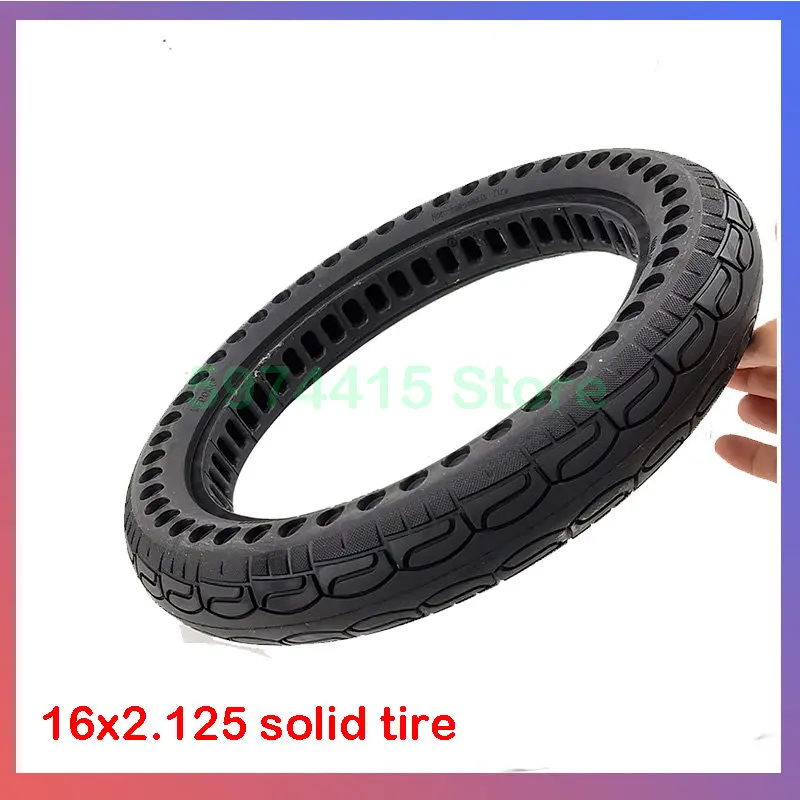 16 inch tyre 16*2.125 solid tire Electric Vehicle tire 16x2.125 Non ...