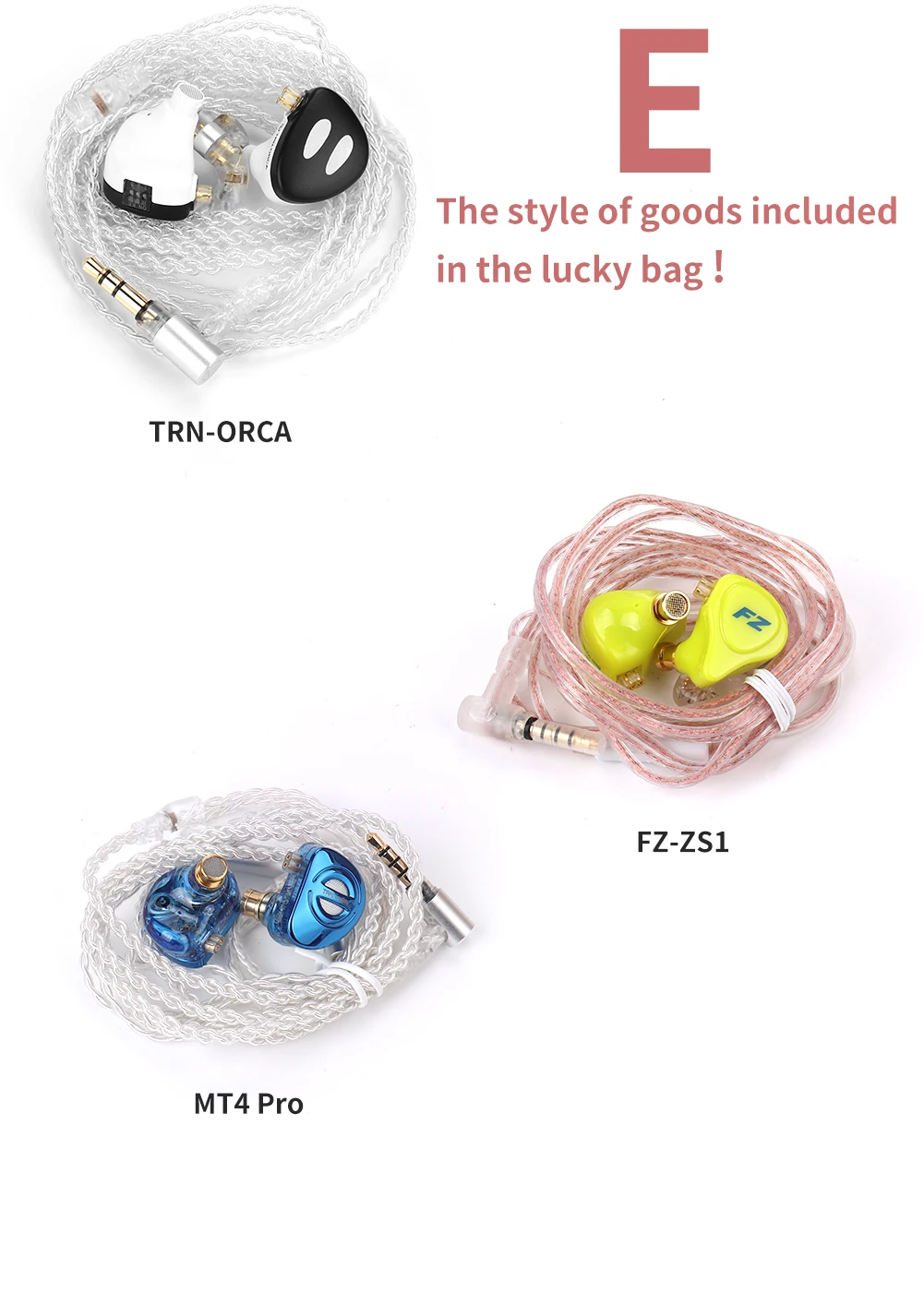 TRN ORCA динамические внутриканальные наушники | AliExpress