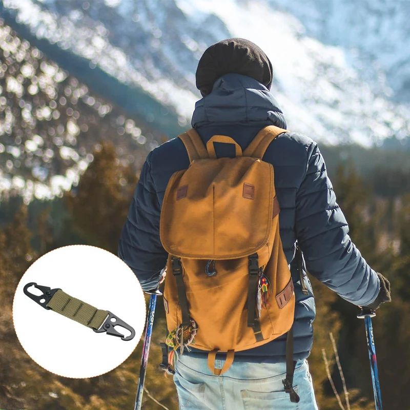 1pc-Outdoor-Tricolor-Nylon-Webbing-Backpack-Buckle-With-Dual-Point ...