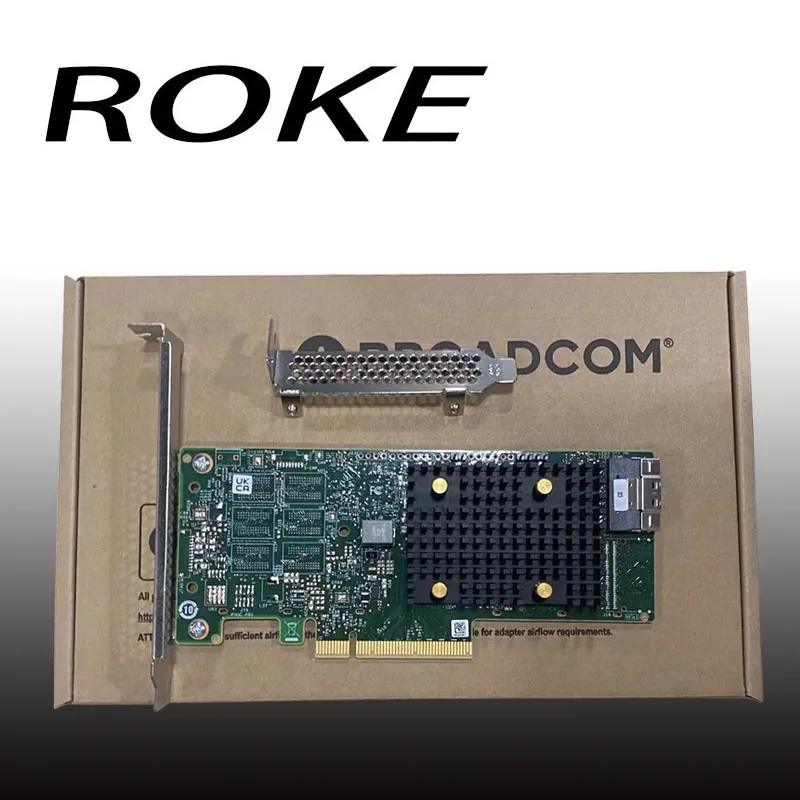 Broadcom-HBA-9500-8i-interface-cards-adapter-Internal-SAS-05-50077-03 ...