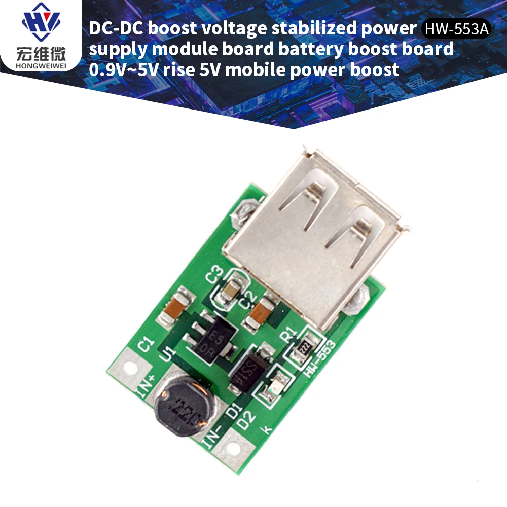 3pcs DC DC Mini Step Up Converter Booster Power Supply Module ...