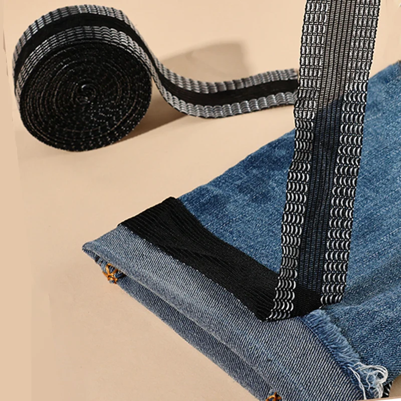 1-5M-Pants-Paste-Self-Adhesive-Pants-Edge-Shorten-Pastes-Iron-on ...