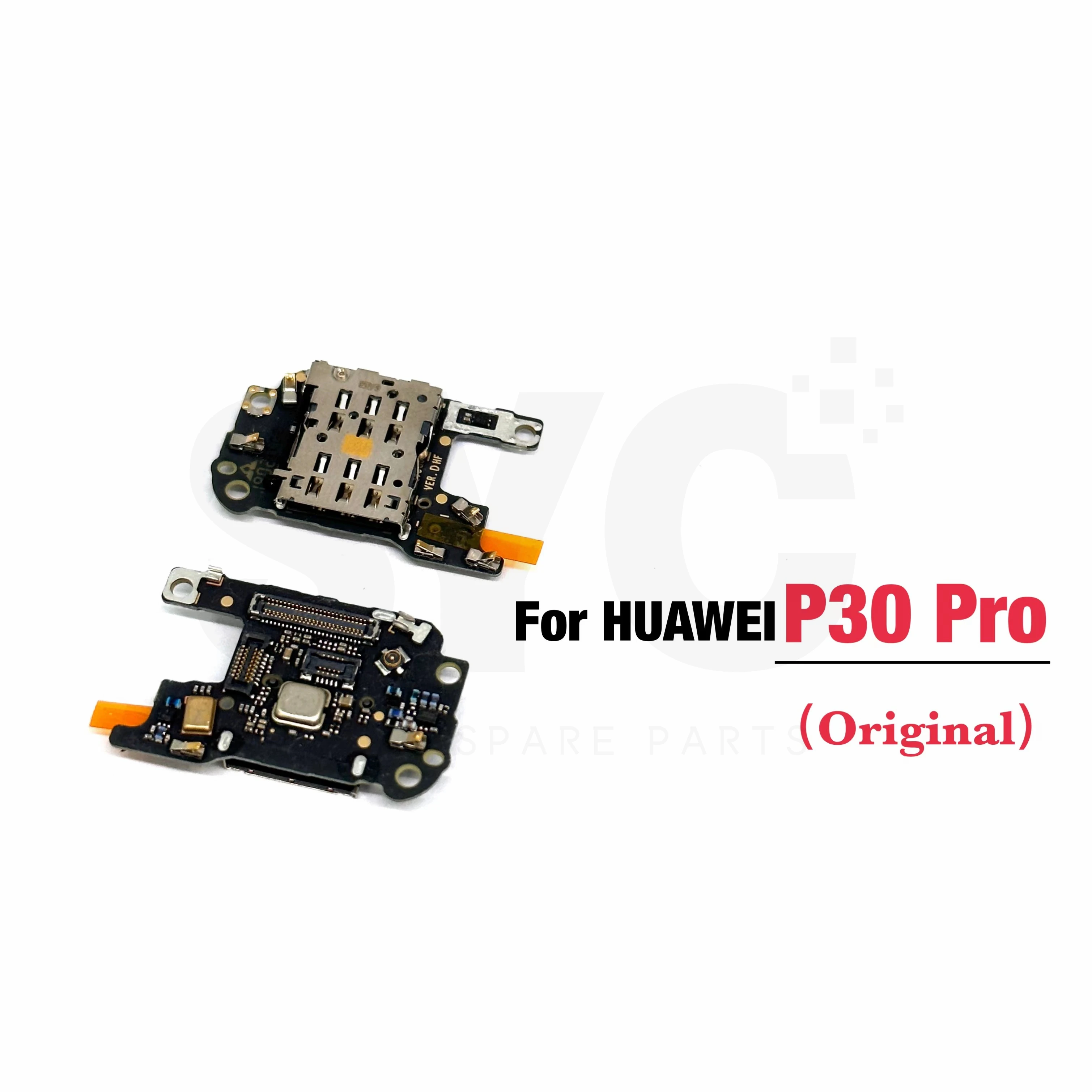 100% Original Board Sim Connector For Huawei P30 Pro Sim Card Reader ...