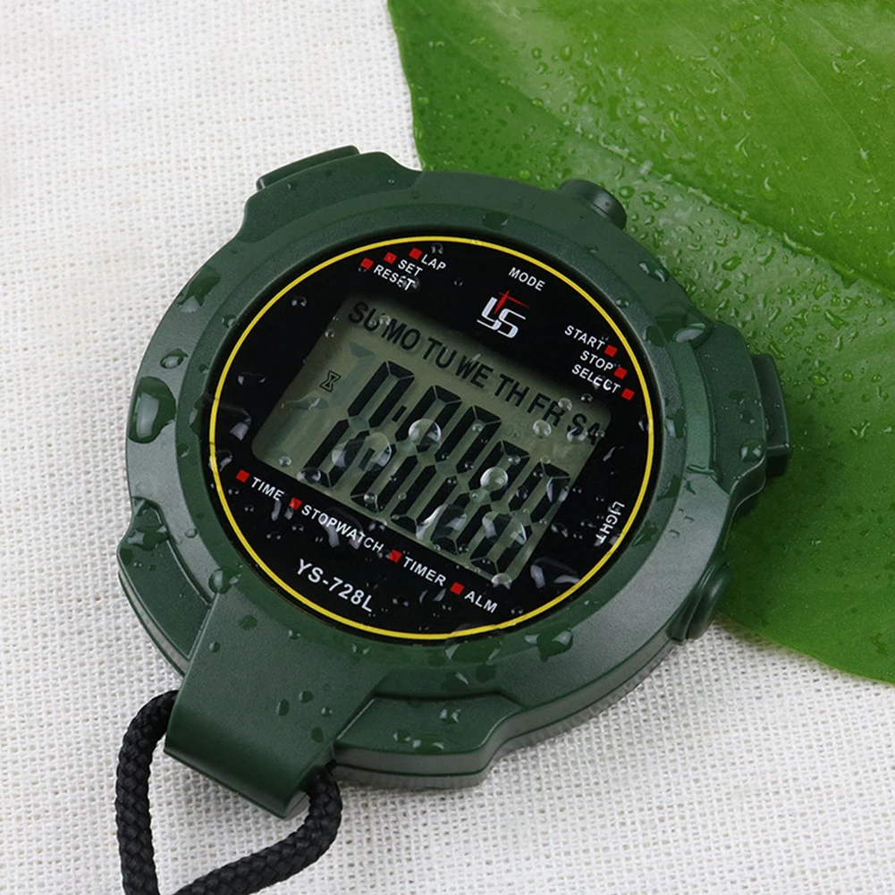 Digitális Stopper Edzés Időzítő Hordozható Sport Futtatása Chronograph ...