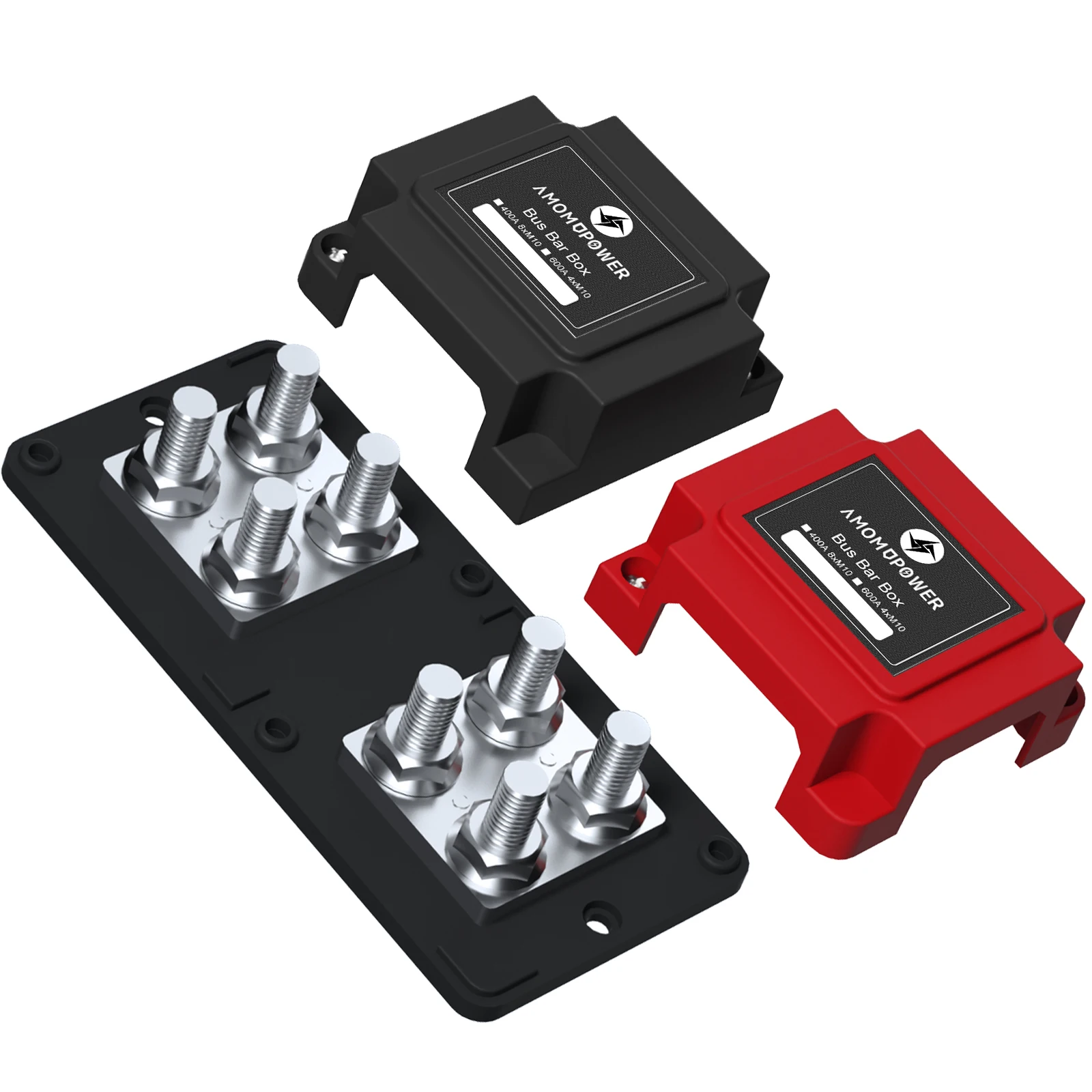 400A-Busbar-Power-Distribution-Block-12V-48V-DC-Heavy-Duty-8XM10-3-8 ...